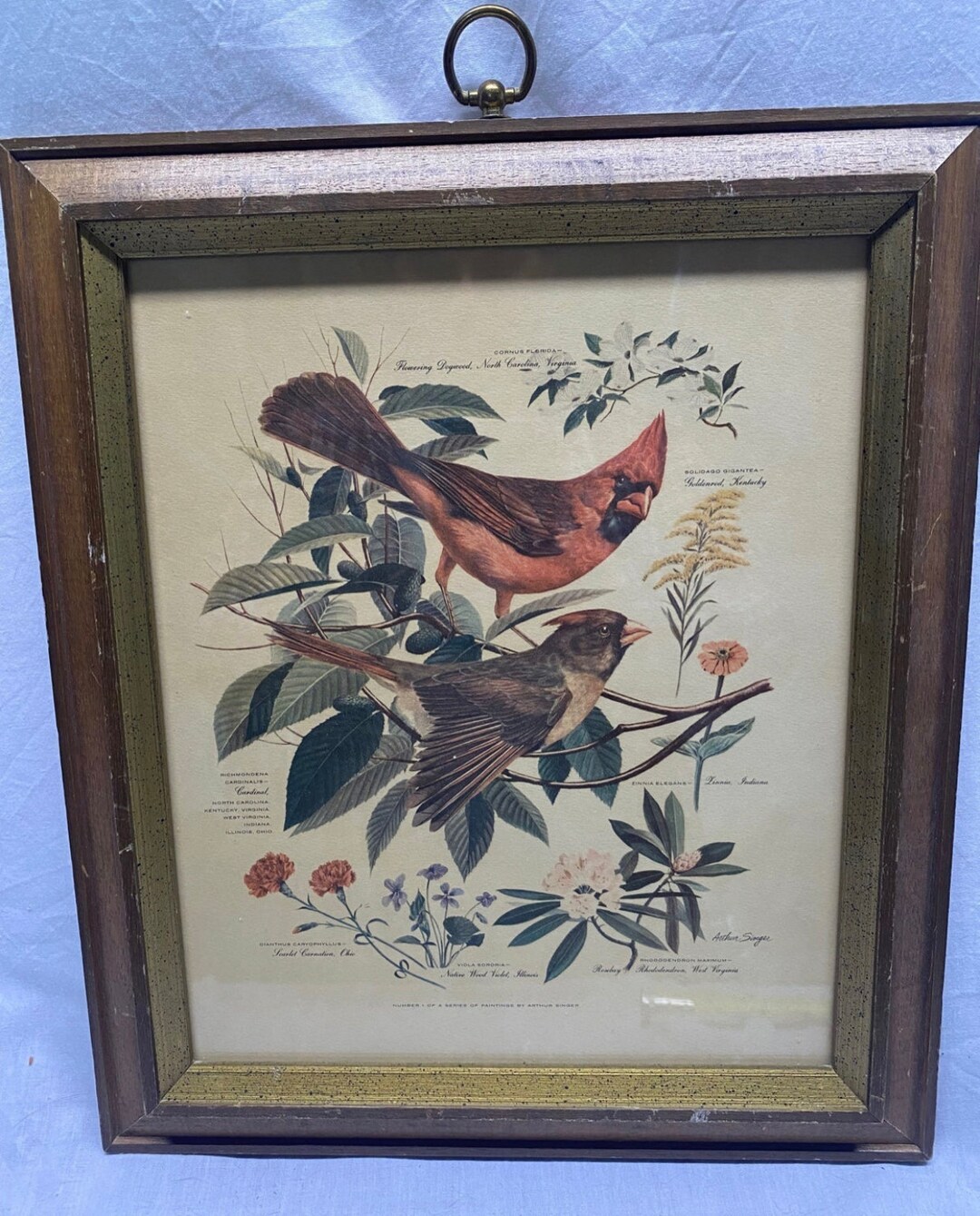 RARE Vintage Arthur Singer 1 of Series Print - Etsy