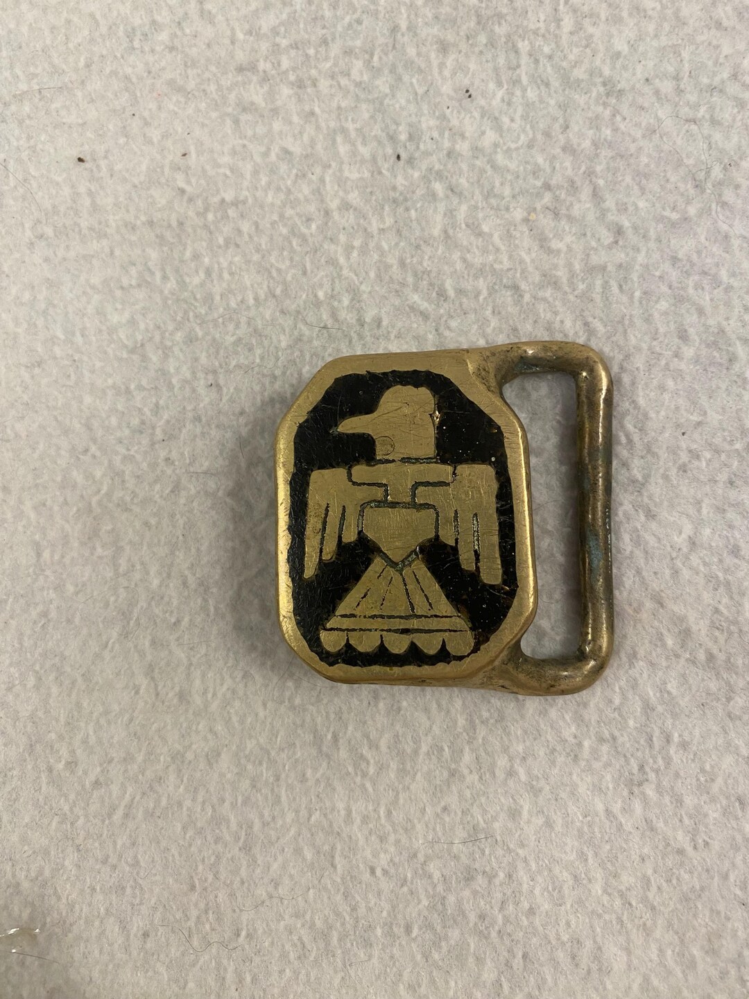 Vintage Thunderbird 1970s Trinity Solid Brass Belt Buckle - Etsy