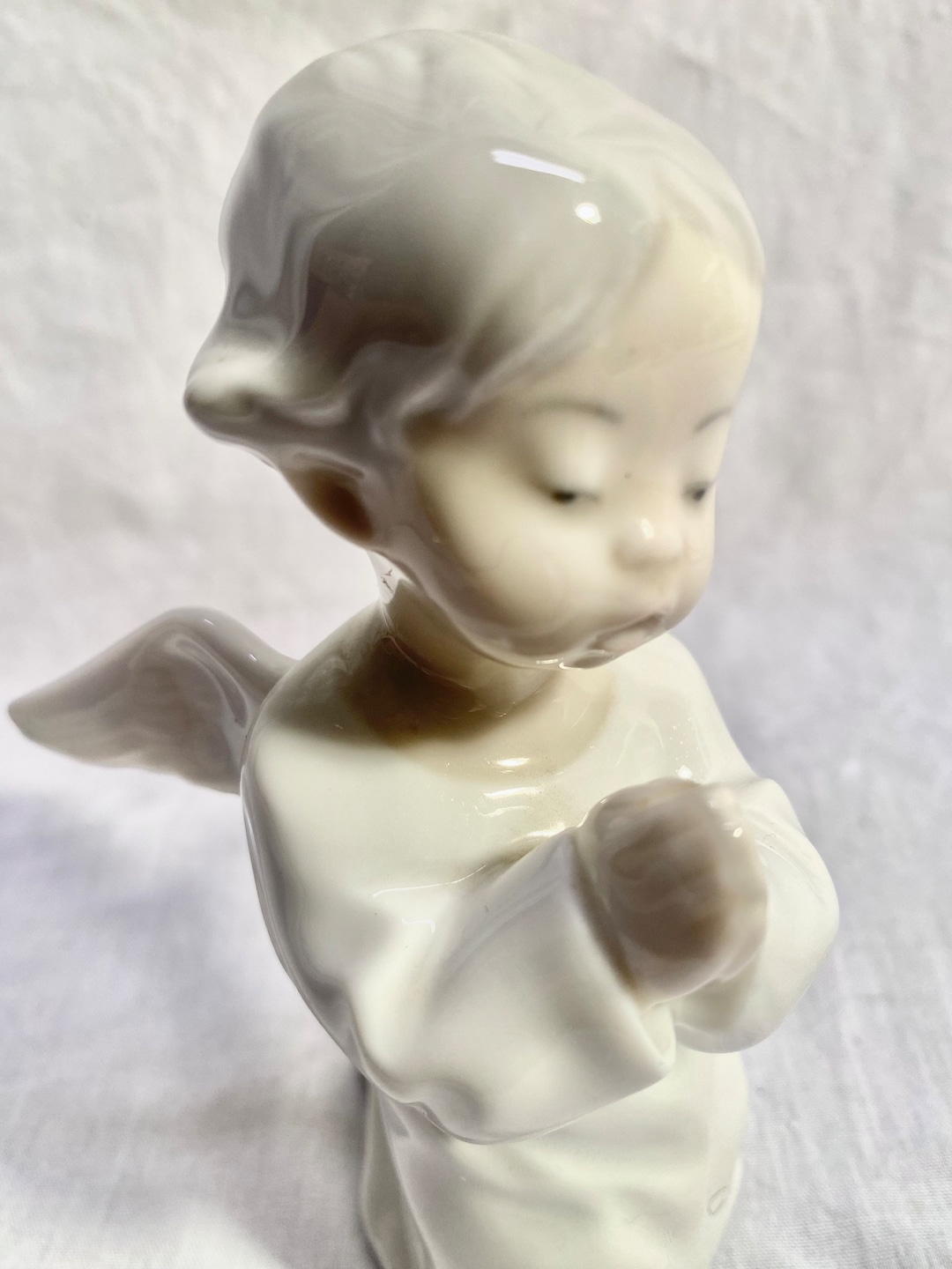 Lladro angel Praying Retired Porcelain Gloss Figurine - Etsy