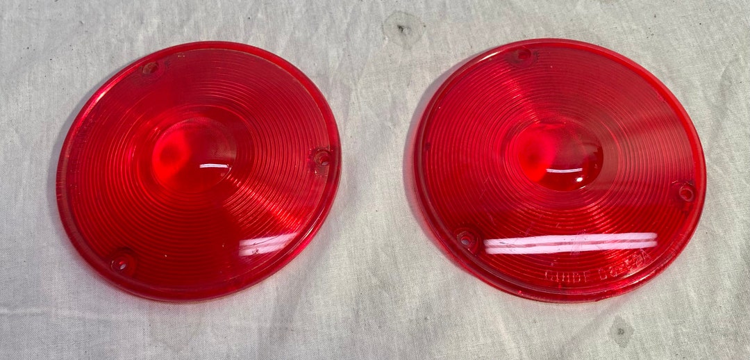 Vintage 1954-1959 Chevy Tail Light Lens Covers - Etsy