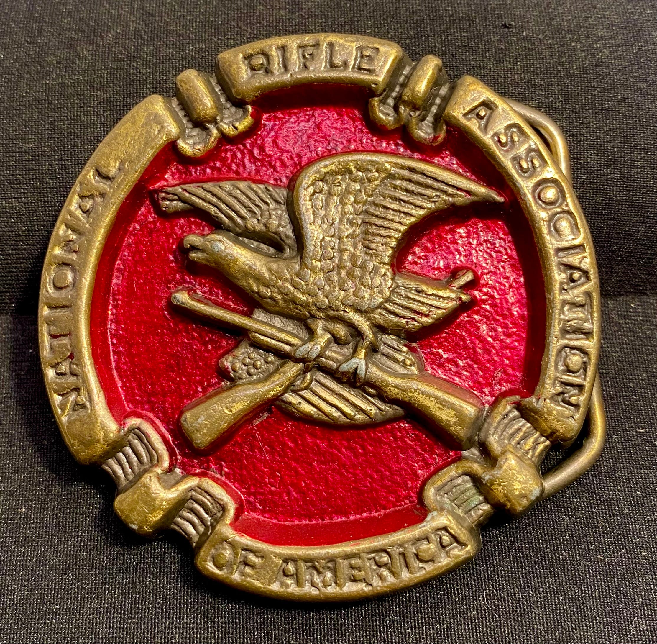 Vintage NRA National Rifle Association Original Belt Buckle 1970s - Etsy