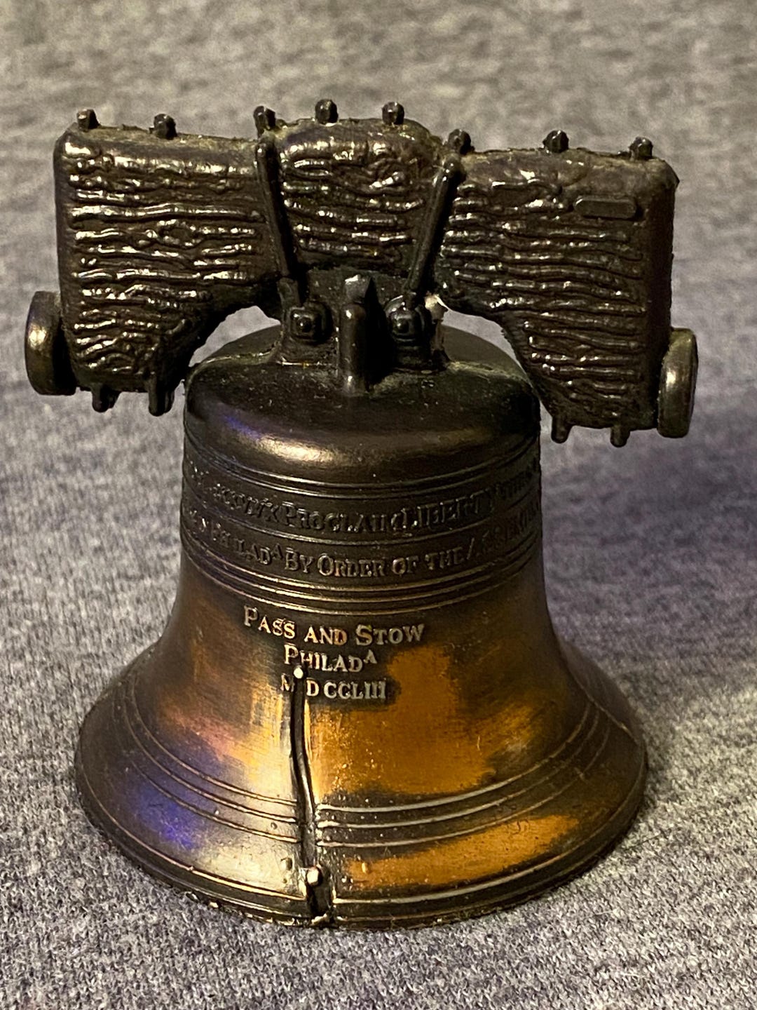 Vintage Miniature Liberty Bell Souvenir Ringing - Etsy