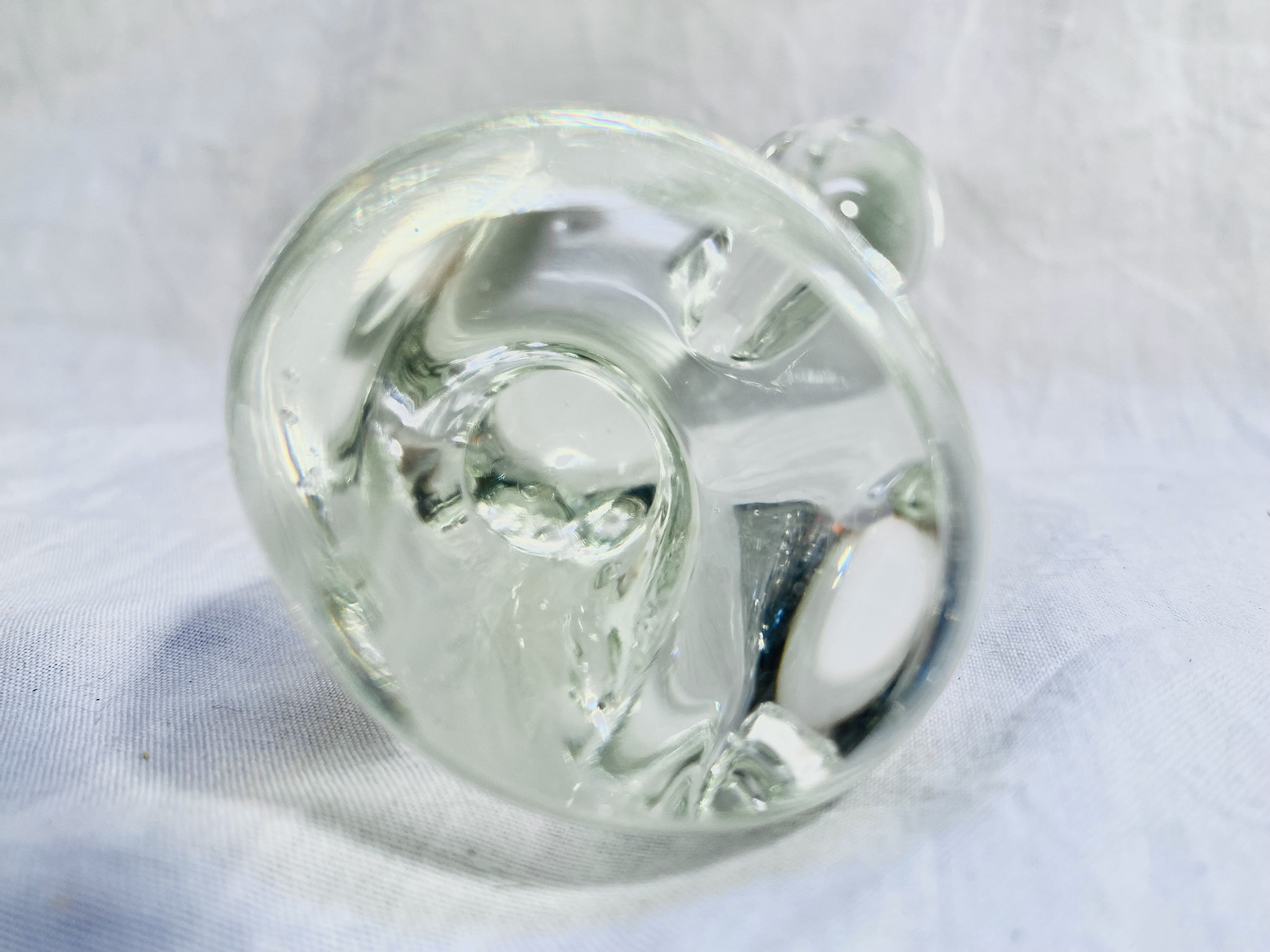 Vintage Murano Solid Glass Cat Paperweight - Etsy