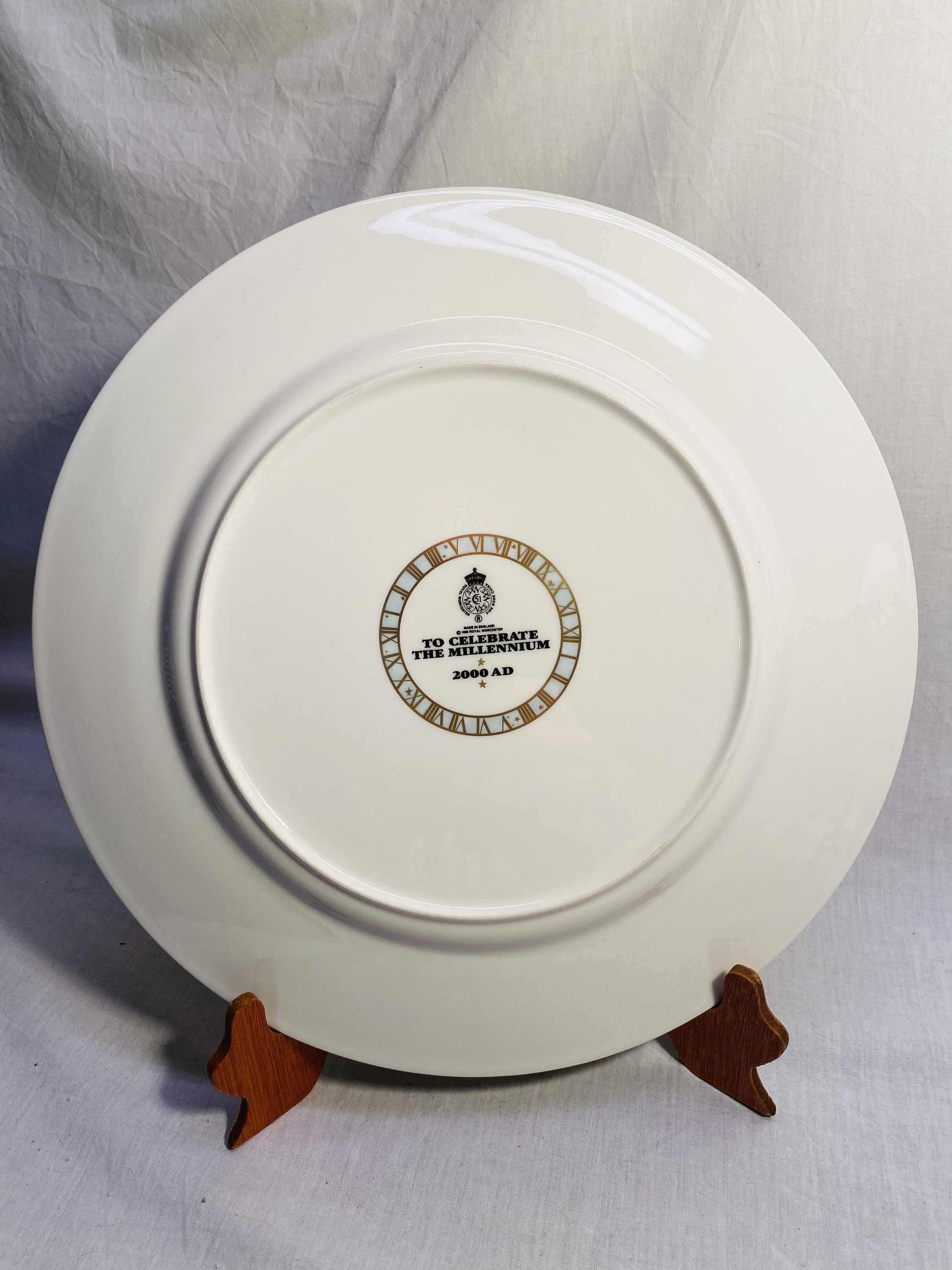Royal Worcester Millenium Collector Plate - Etsy