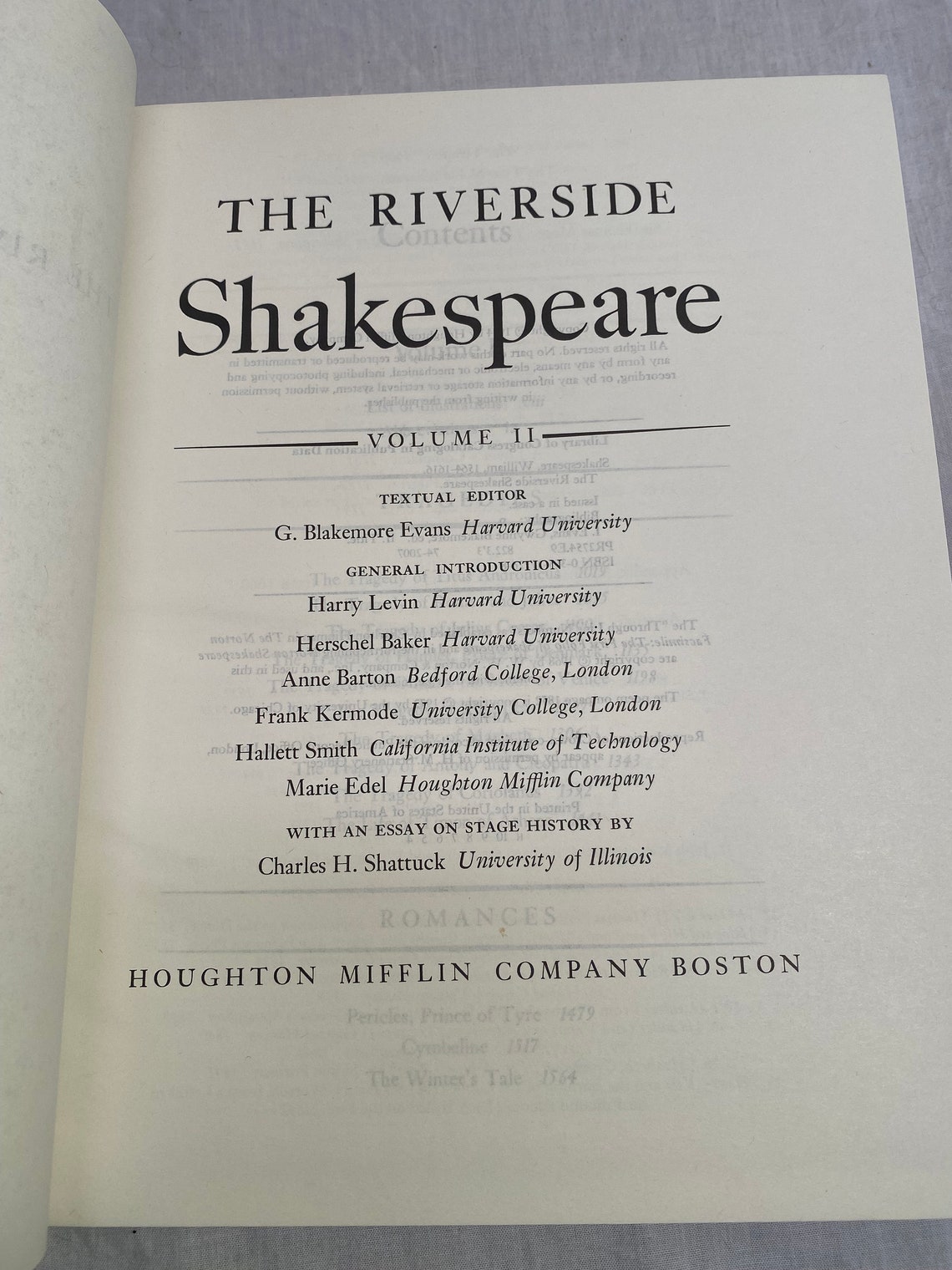 Red Hardcover Reproduction the Riverside by William Shakespeare 1974 - Etsy