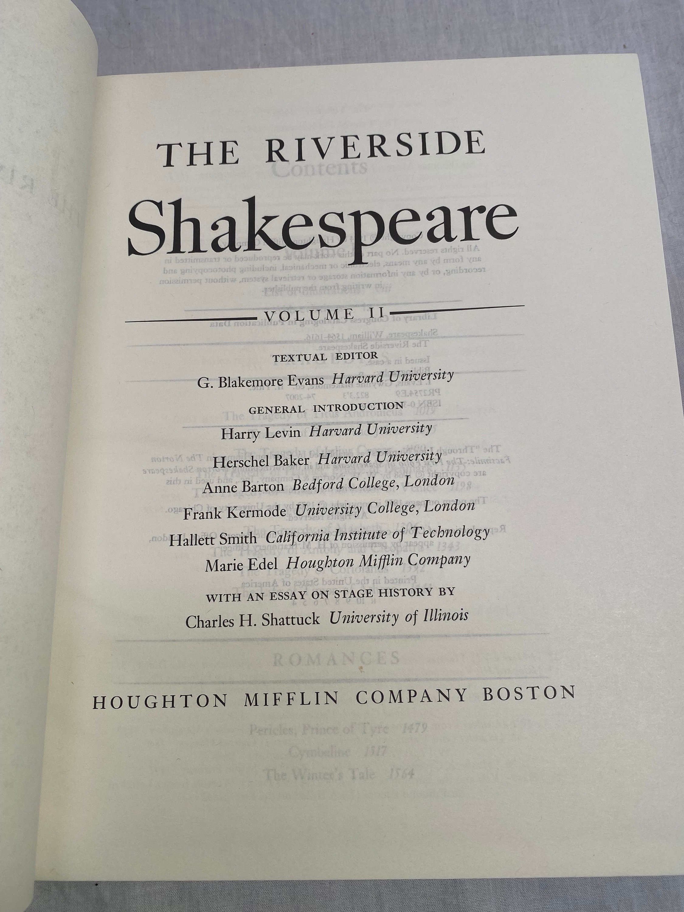 Red Hardcover Reproduction the Riverside by William Shakespeare 1974 - Etsy