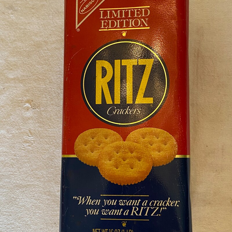 Ritz Cracker Tin - Etsy