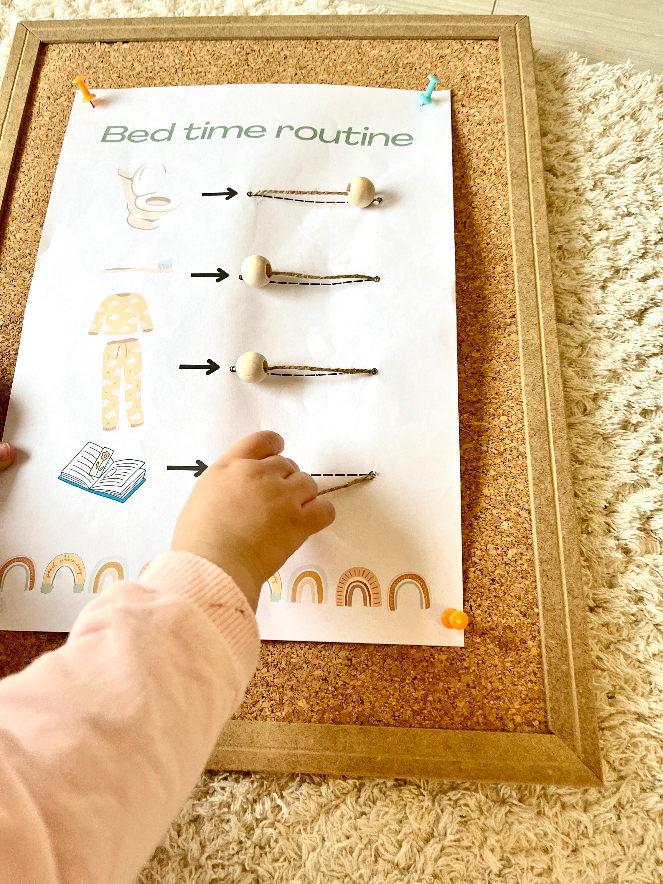 Printable Daily Chart Routine Babies Toddlers Kids Visual Schedule ...