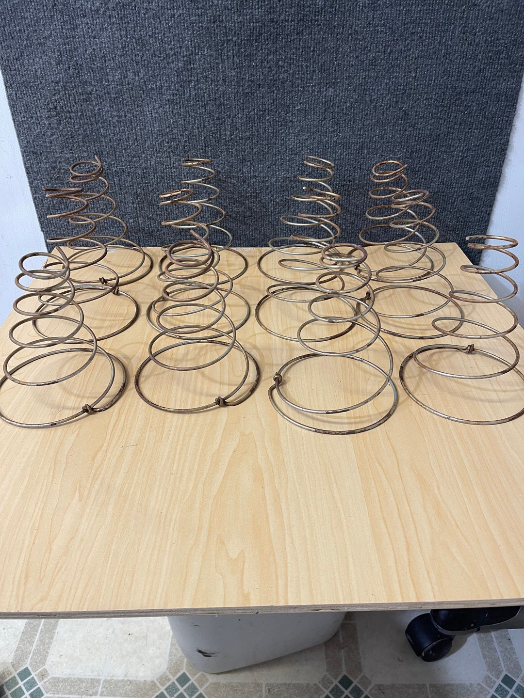 Lot 12 Vintage 6 Tall Tornado Coil Bed Springs Crafting - Etsy