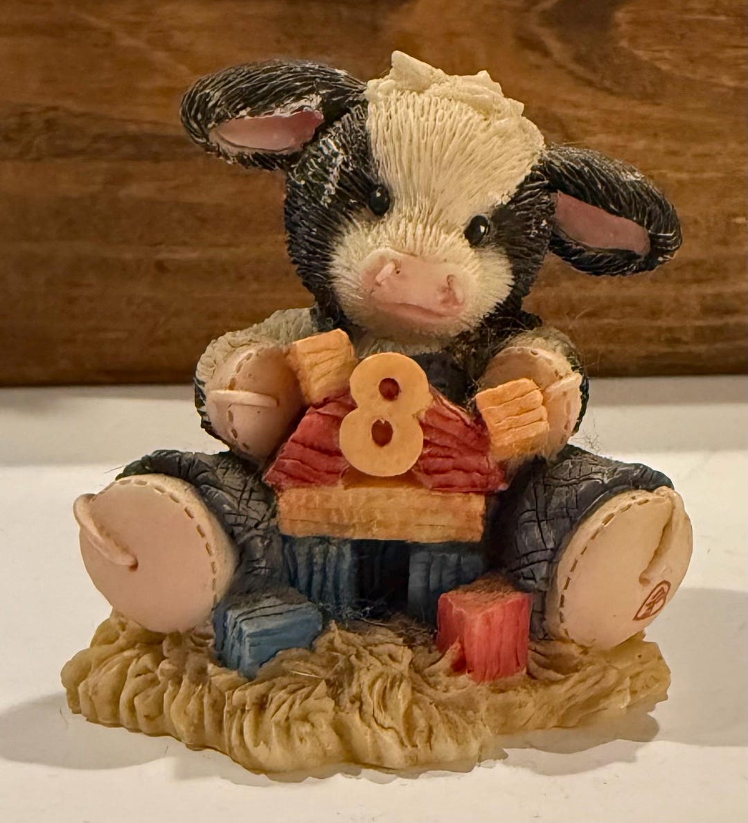 Mary's Moo Moos 1997 Building Eight Hoofy Wishes Age 8 #319236 Birthday ...