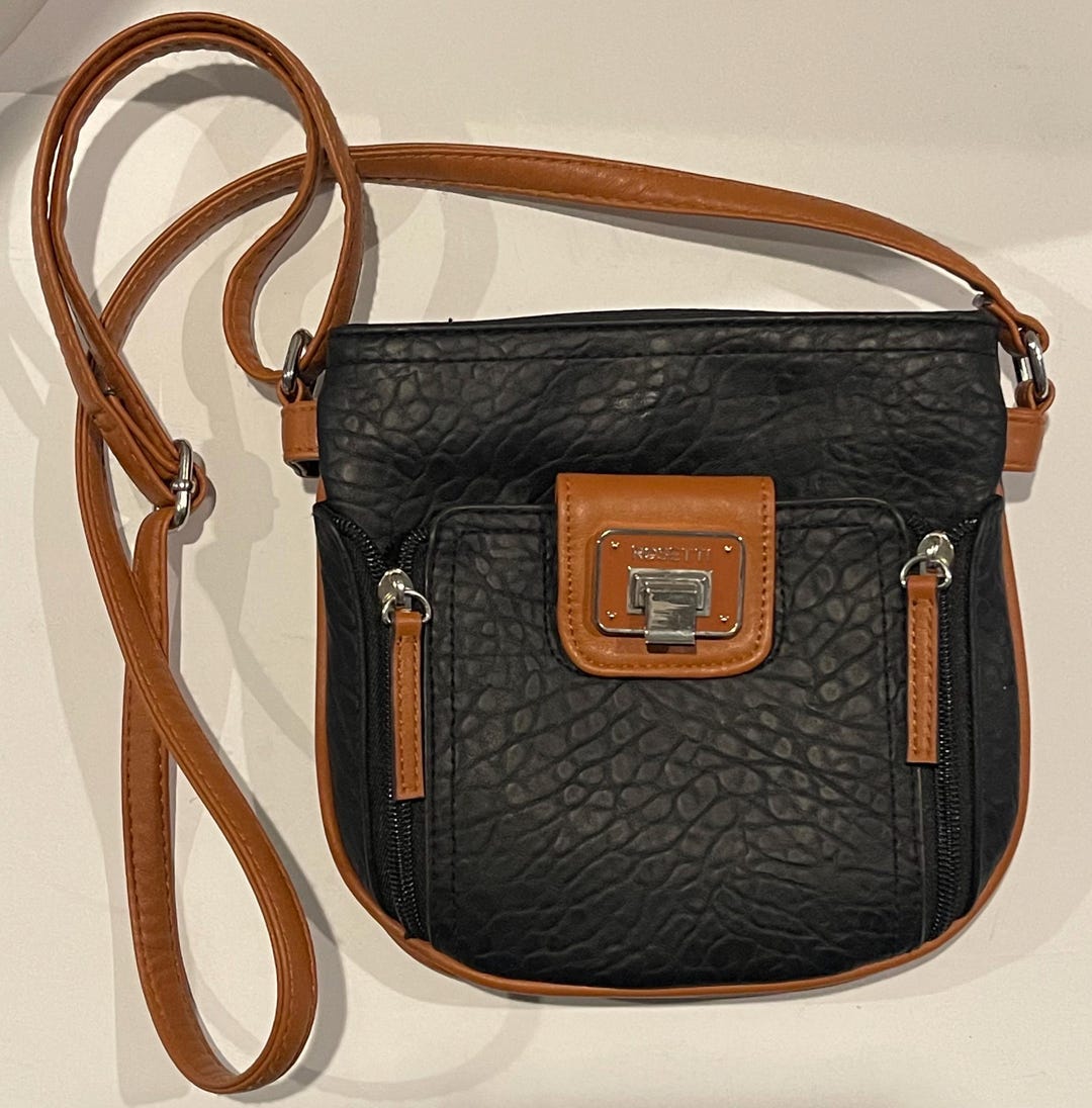 Black Rosetti Cash & Carry Mini Crossbody Bag - Etsy