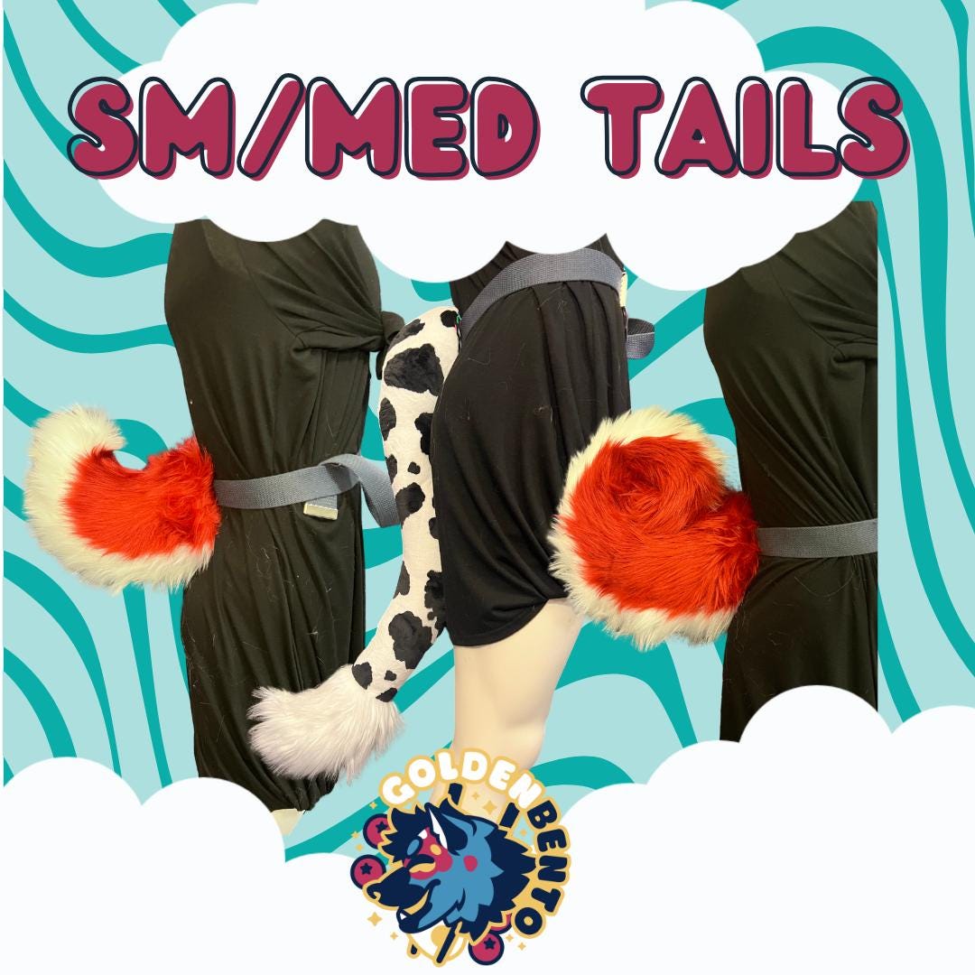 Small & Medium Tails - Ready to Ship - Etsy
