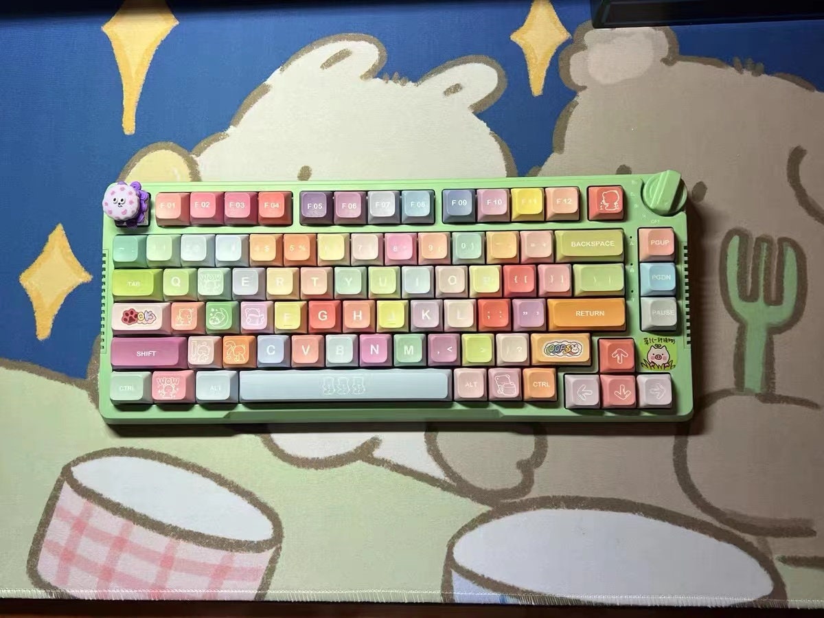 Pom Jelly Keycaps 133pcs XDA Keycap Set Christmas Gifts - Etsy