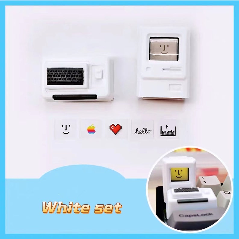 Apple Macintosh Mac Keycaps Artisan Retro Keycap Set Gifts - Etsy