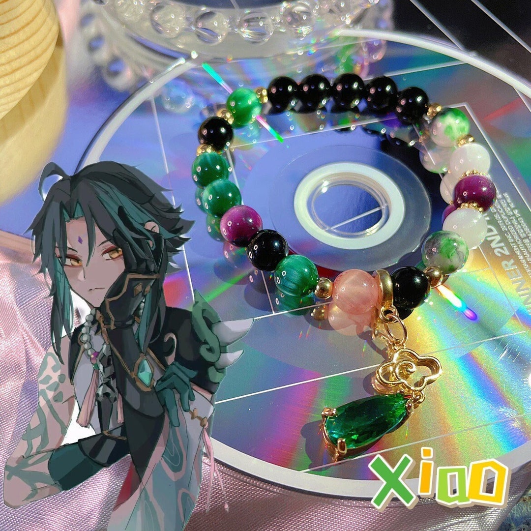 Xiao Genshin Impact Inspired 14k Gold Bracelet Cosplay Personalized ...