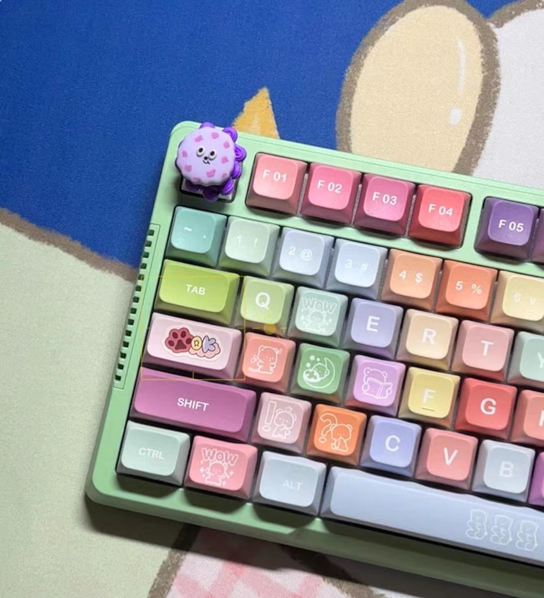 Pom Jelly Keycaps 133pcs XDA Keycap Set Christmas Gifts - Etsy