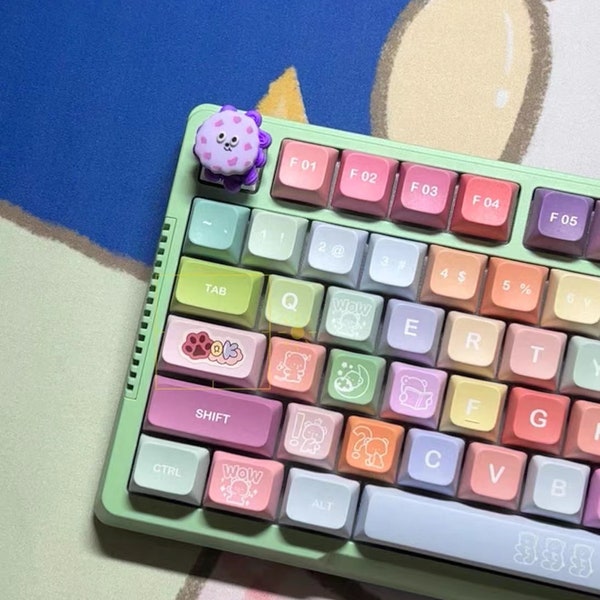 Pom Jelly Keycaps - Etsy