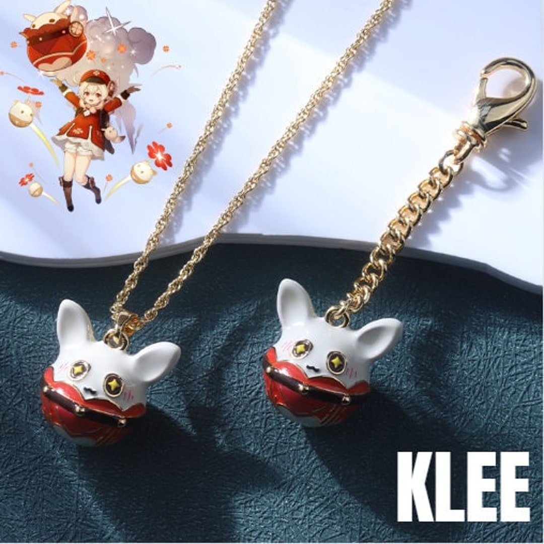 Klee Xiangling Genshin Inspired Anime Necklace Keychain Accessories ...