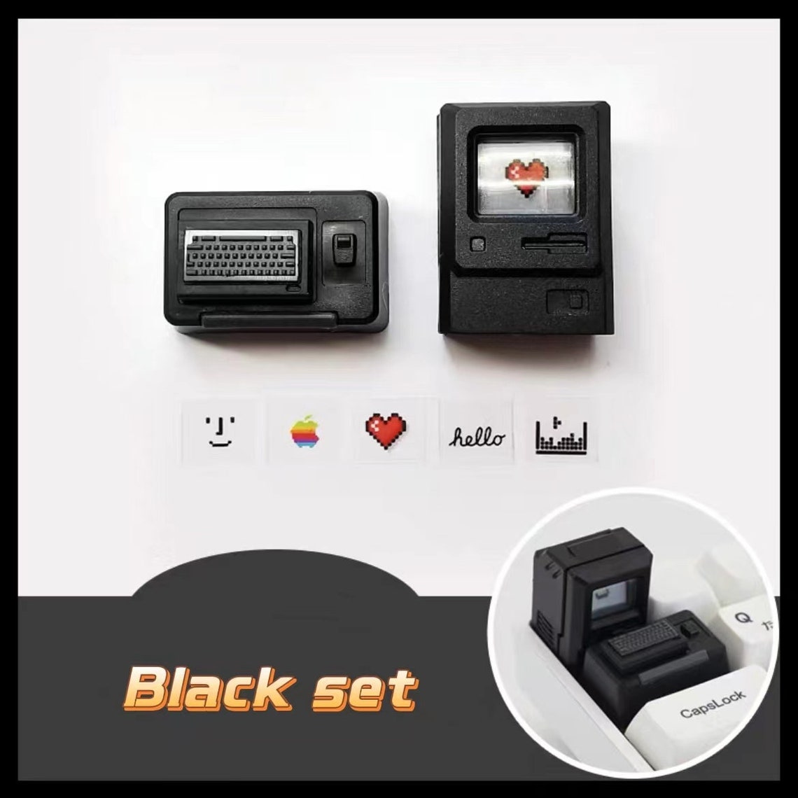 Apple Macintosh Mac Keycaps Artisan Retro Keycap Set Gifts - Etsy