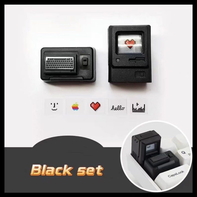 Apple Macintosh Mac Keycaps Artisan Retro Keycap Set Gifts - Etsy