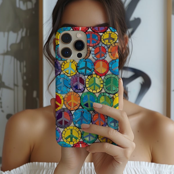 Mosaic Peace Sign - Etsy