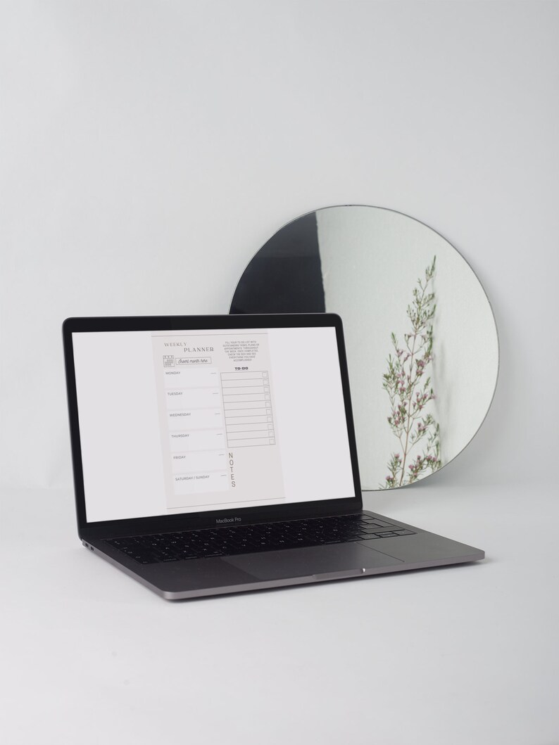 Weekly Digital Planner / Instant Download / Filable Digital Planner ...