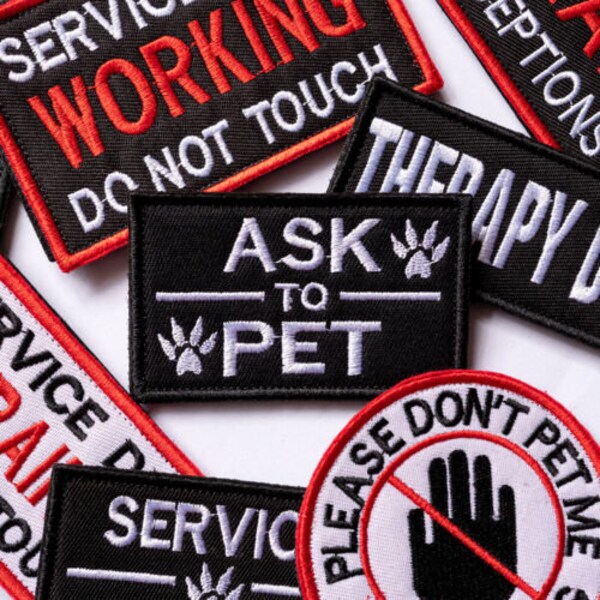 Service Dog Patch - Etsy