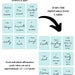 Positive Affirmation Card Deck, Vision Board Printables, Cards for Law ...