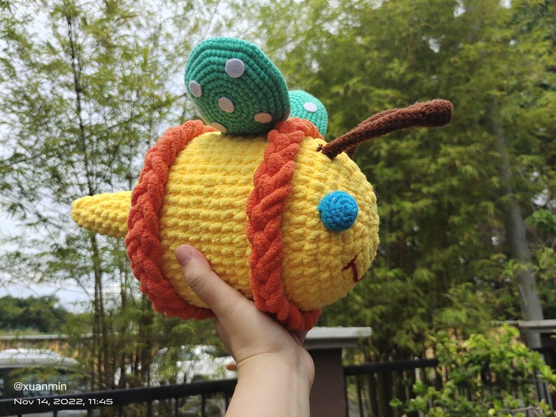 Coco JJ Bee Crochet ( Physical Doll) - Etsy