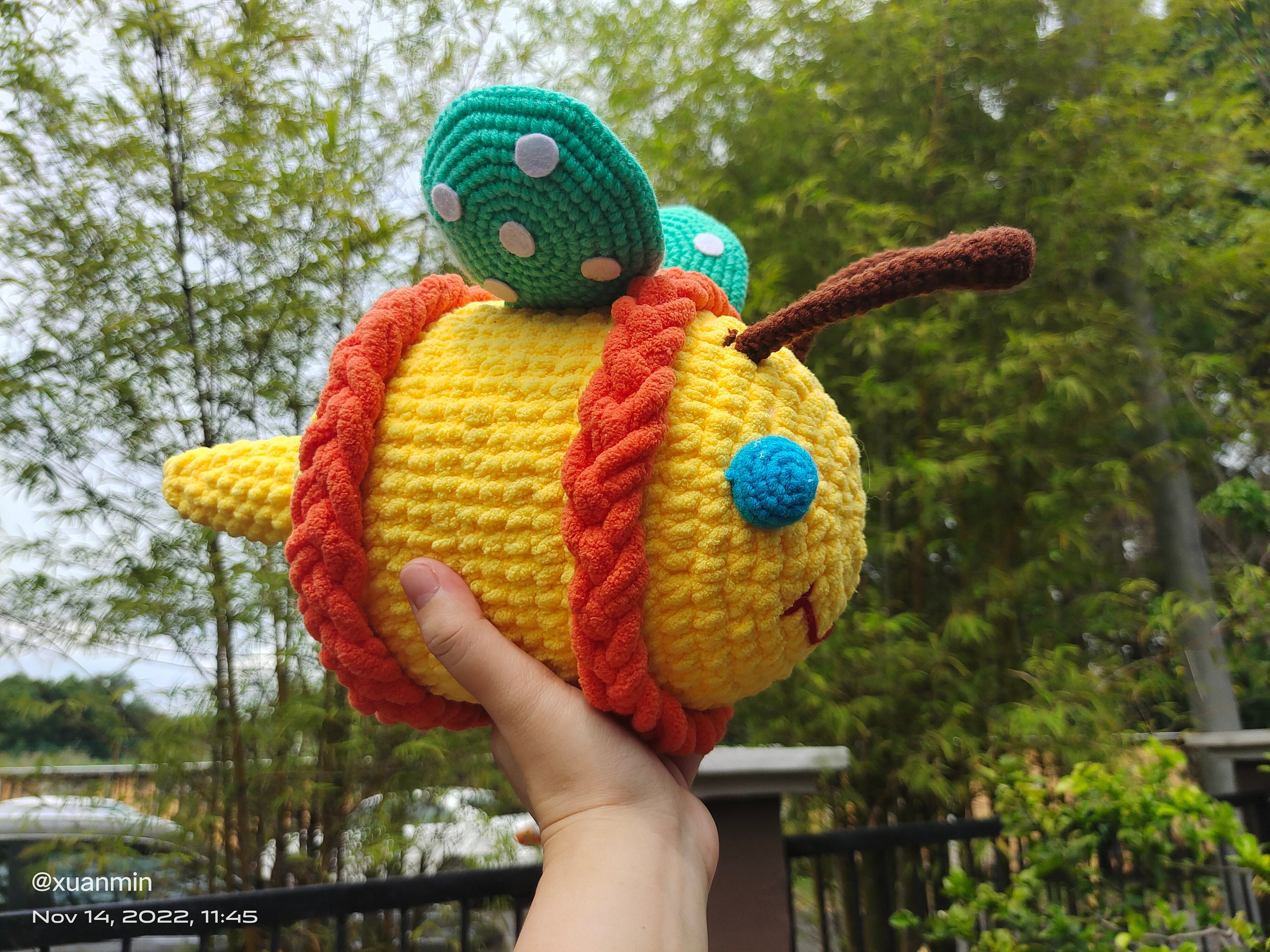 Coco JJ Bee Crochet ( Physical Doll) - Etsy