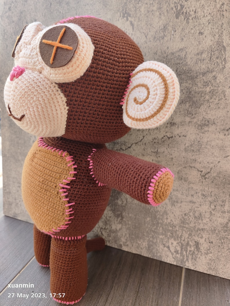 Coco Mochi Monkey Crochet Amigurumi Pattern - Etsy