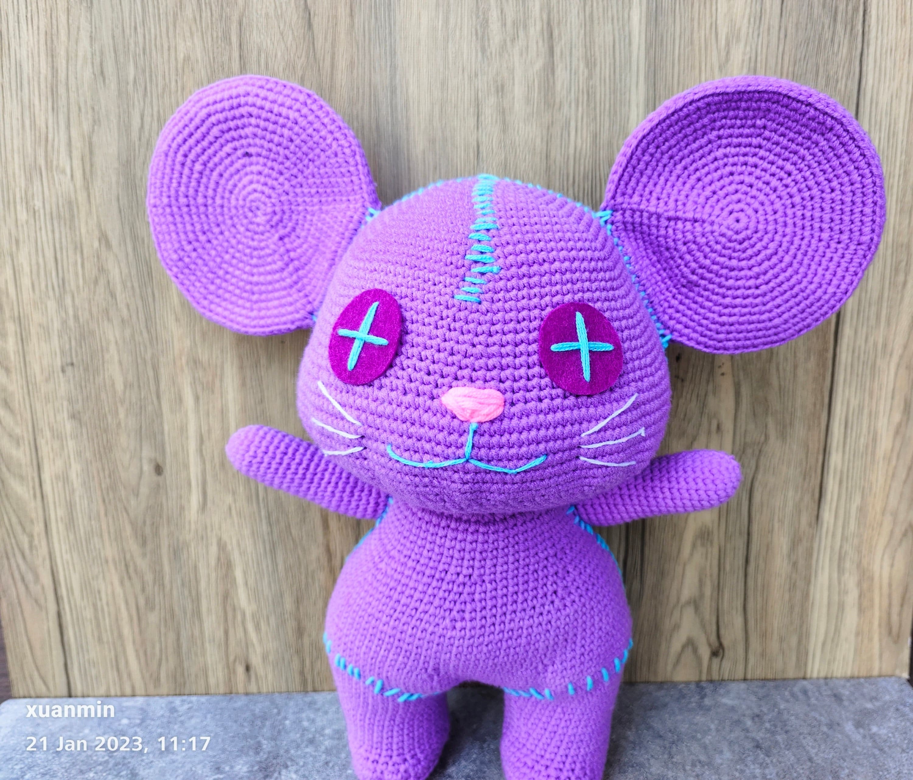 Mouse Mousey Momo Crochet Amigurumi Pattern - Etsy