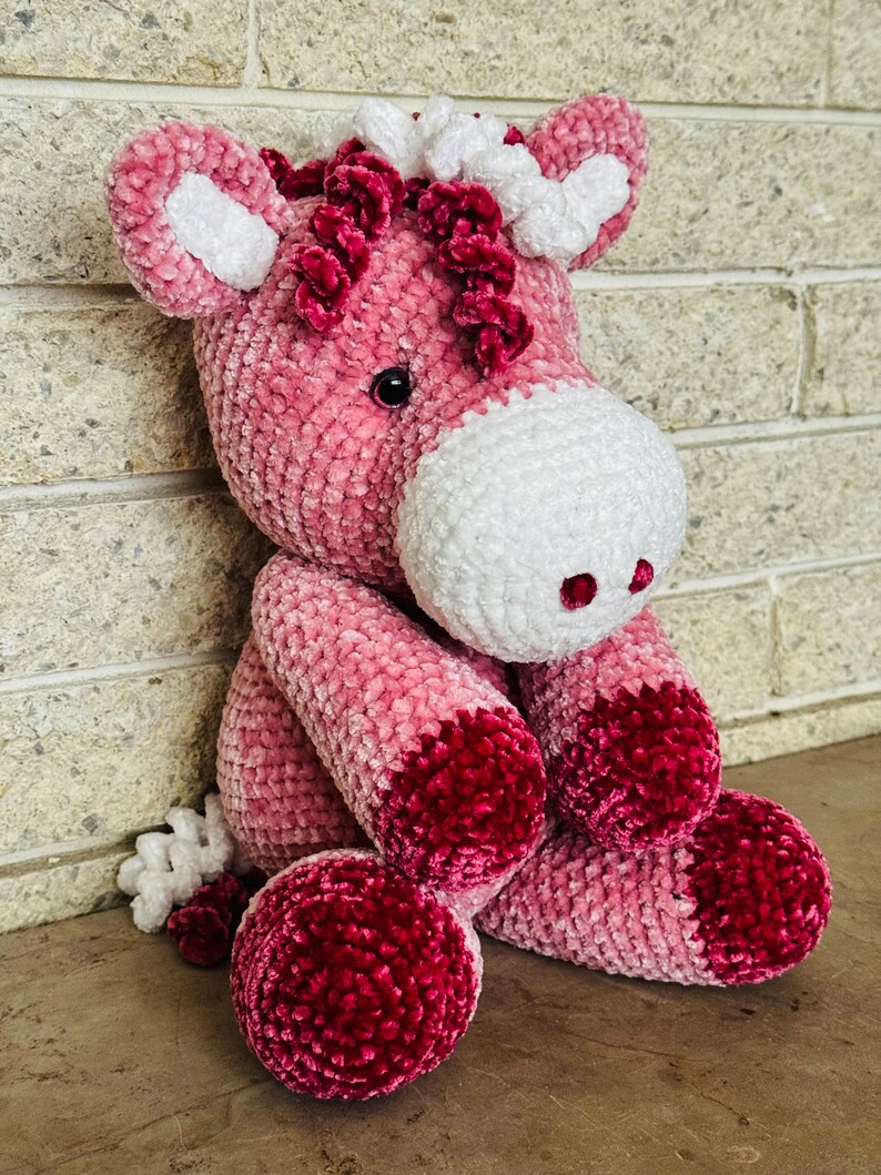 Custom Velvet Horse Stuffie - Etsy