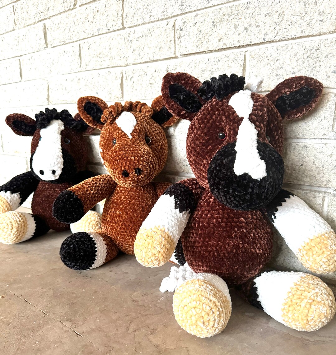 Custom Velvet Horse Stuffie - Etsy