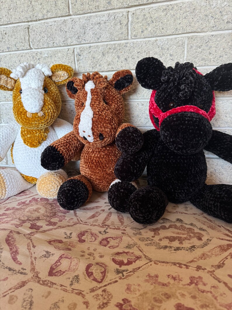 Custom Velvet Horse Stuffie - Etsy