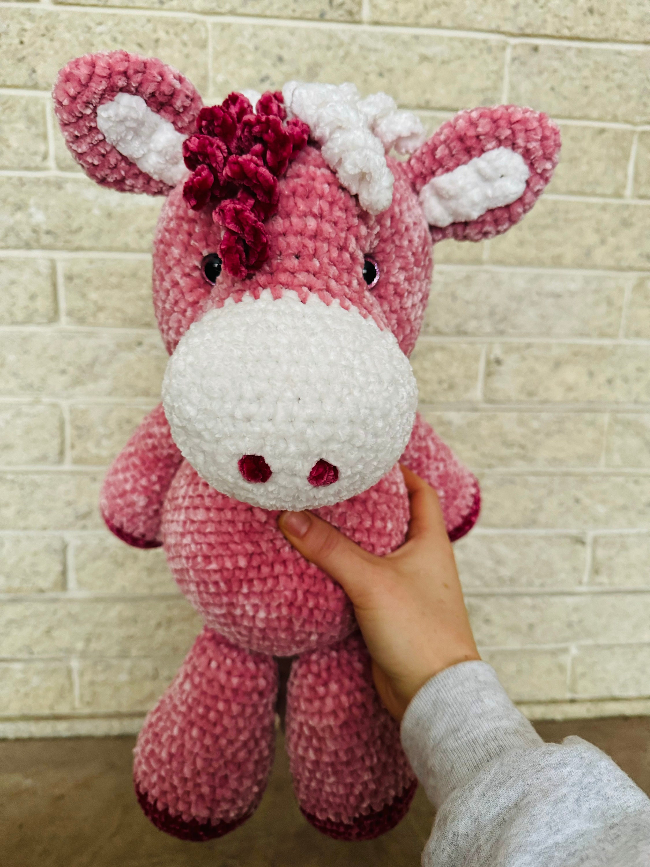 Custom Velvet Horse Stuffie - Etsy