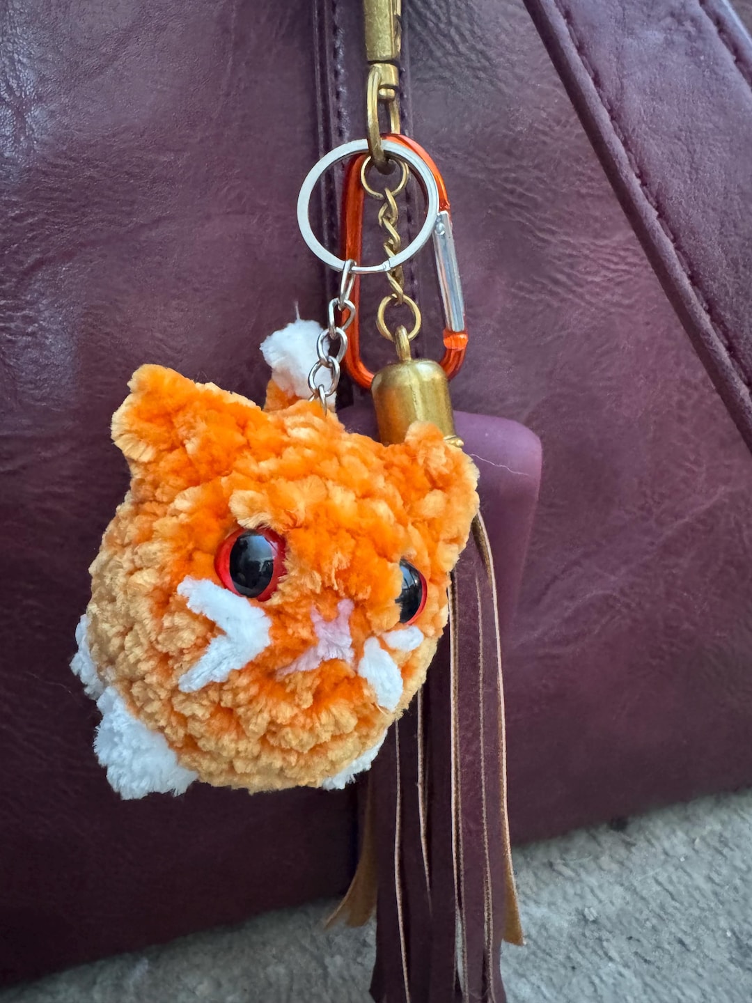Custom Keychain Cat Made to Look Like Your Kitty Adorable Velvet ...
