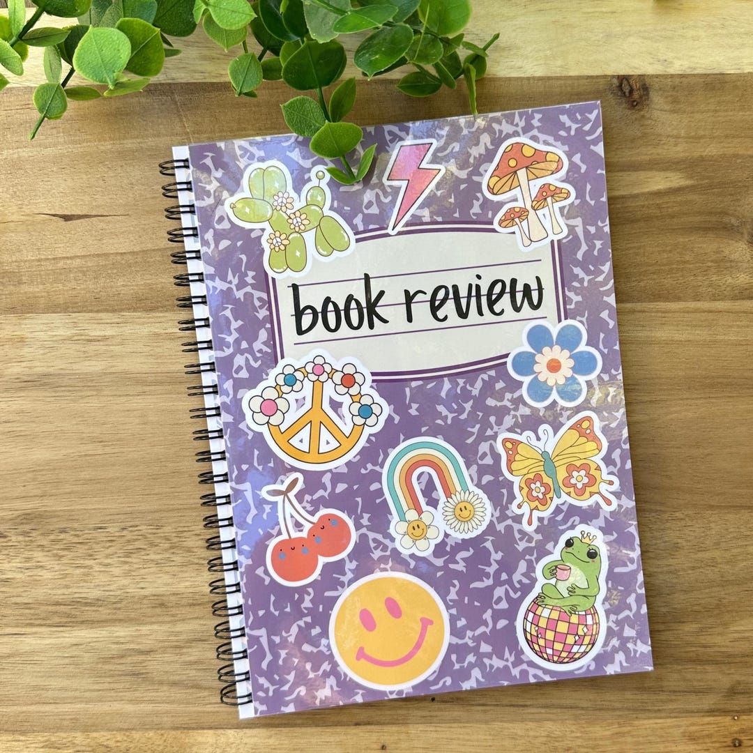 Composition Reading Review Book, Spiral Reading Review, Review Journal ...