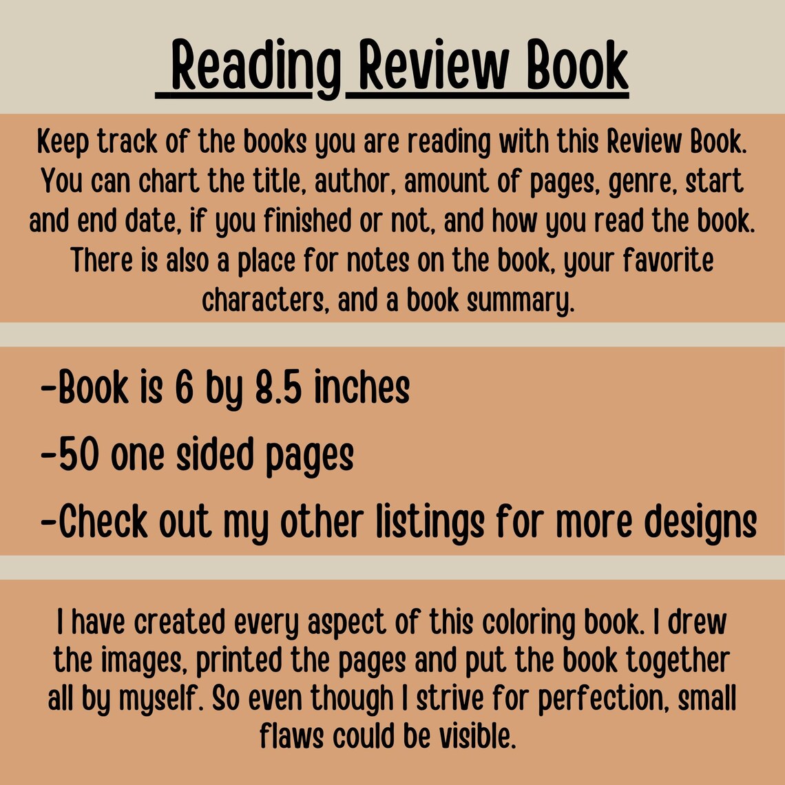 Flower Reading Review Book, Spiral Reading Review, Review Journal, Book ...