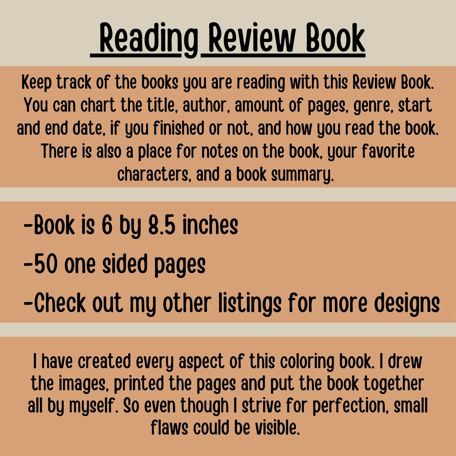 Flower Reading Review Book, Spiral Reading Review, Review Journal, Book ...