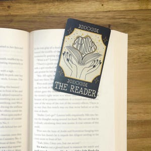 The Reader Tarot Bookmark, Bookish Gifts, Gift for Book Lover, Handmade ...