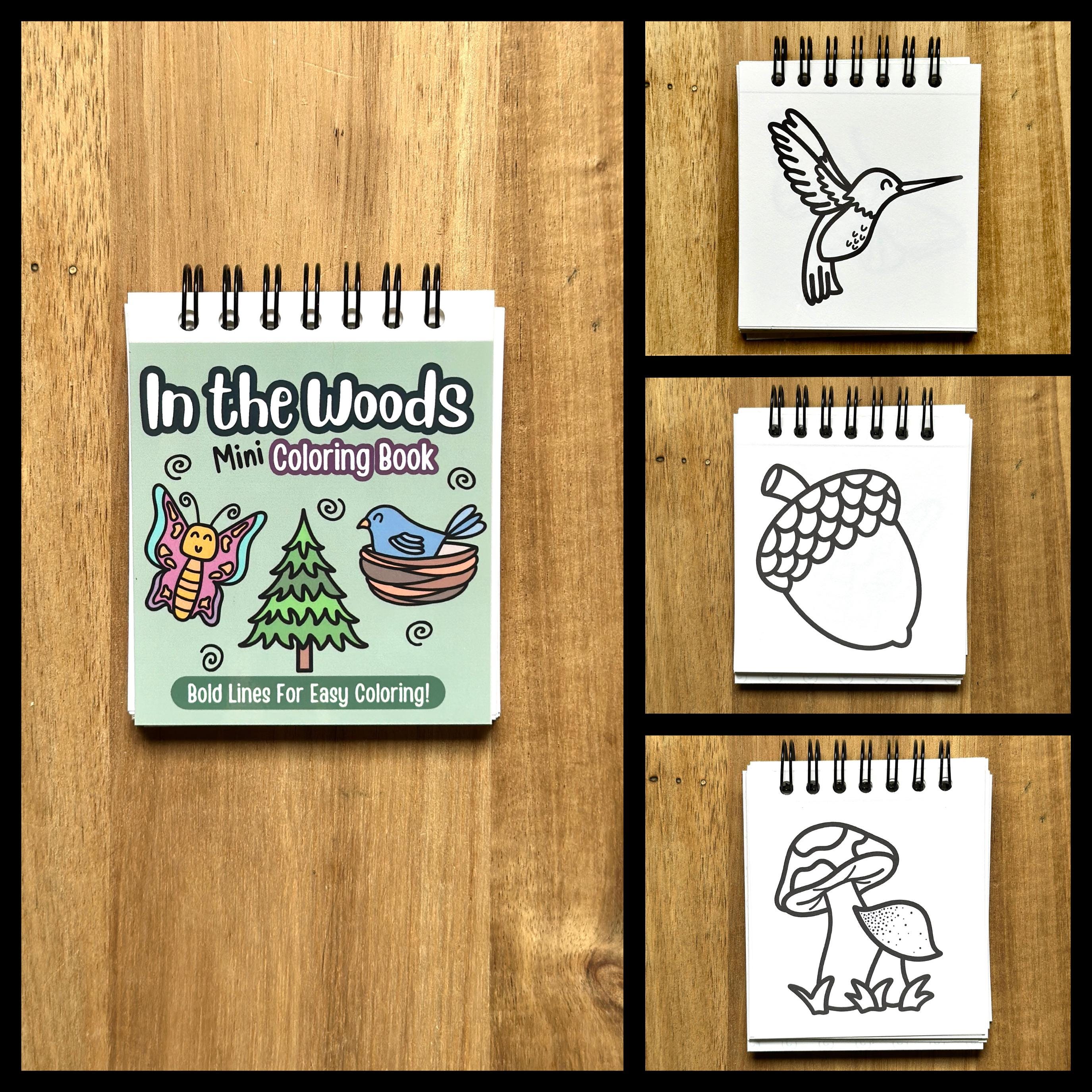 Mini Coloring Books, Travel Coloring Books, Stocking Stuffers, Kids ...