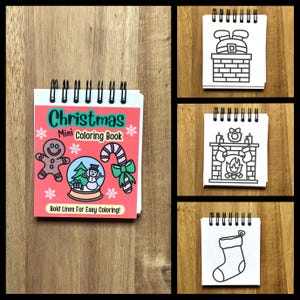 Mini Coloring Books, Travel Coloring Books, Stocking Stuffers, Kids ...
