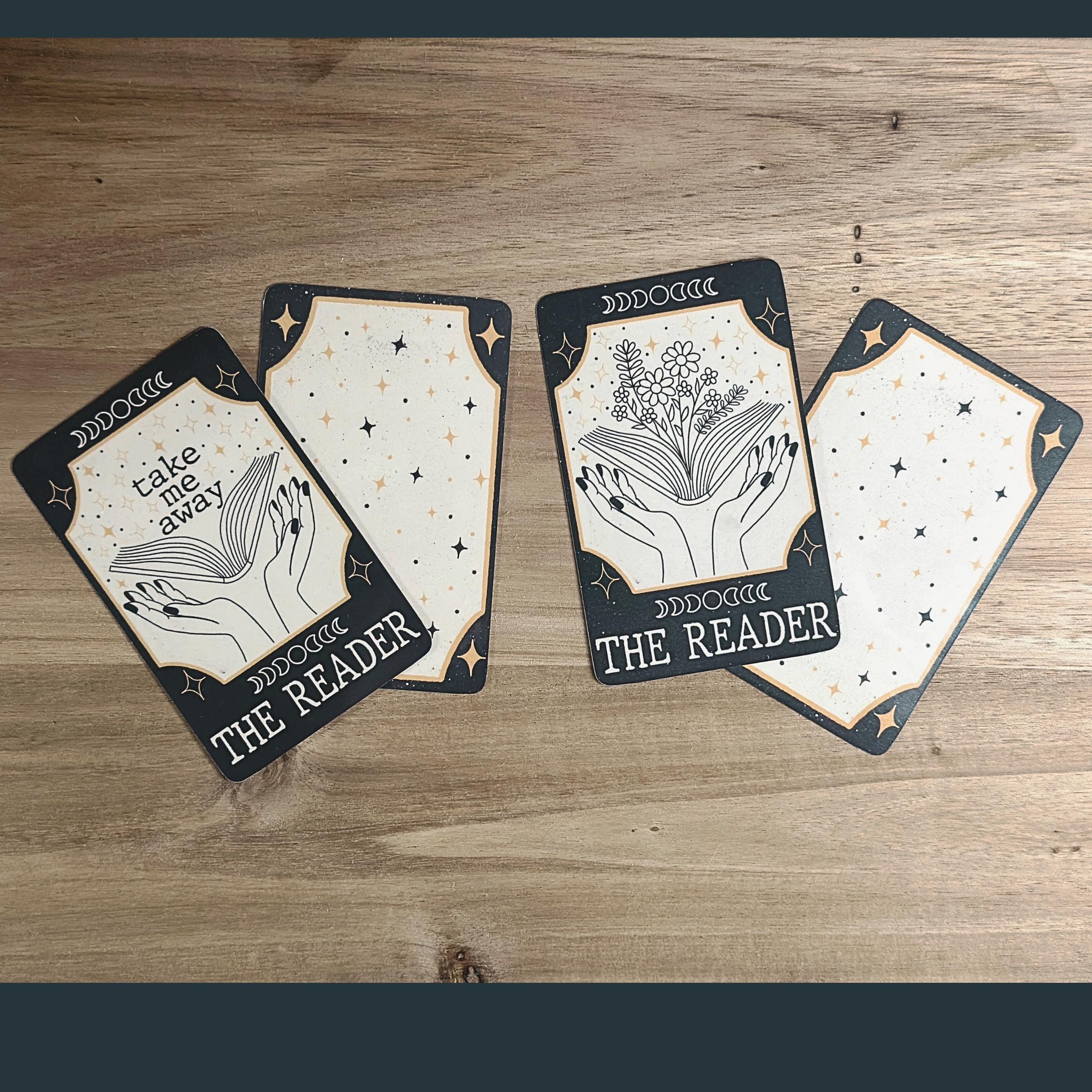The Reader Tarot Bookmark, Bookish Gifts, Gift for Book Lover, Handmade ...