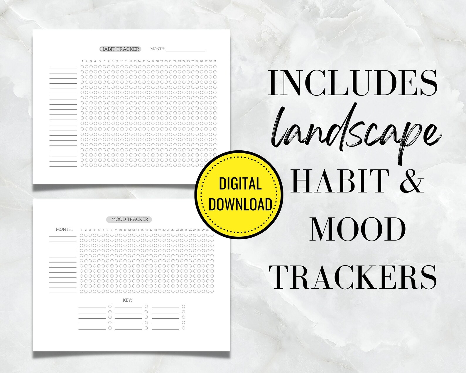 Self-care Mindfulness Printable Planner Tracker Self Care - Etsy