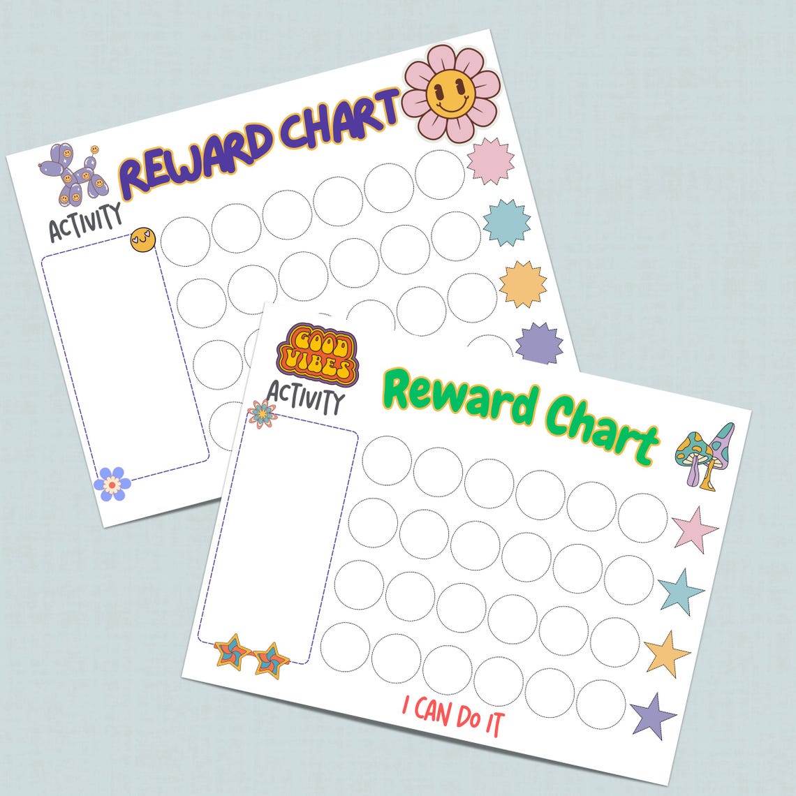 Reward Charts for Motivating Kids Printable Reward Charts Preschool ...