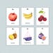 26 ABC Fruits Flashcards Printable Alphabet Cards Fruits Montessori ...