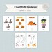 Count to 10 Printable Halloween Edition Cards Collection Count Numbers ...