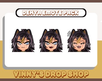 Dehya Emotes - Etsy