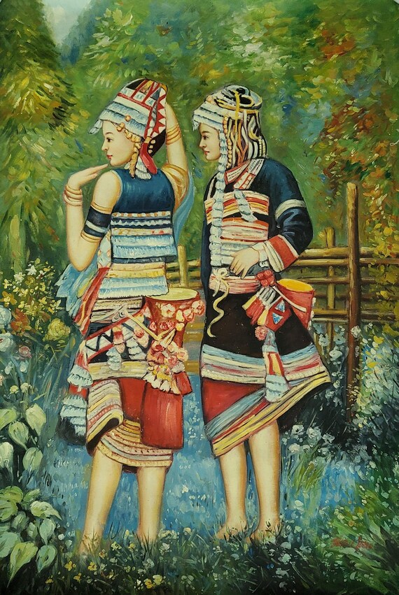 Hmong Sports Drawings And Paintings